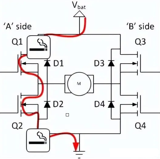 What is an H-bridge:circuit, construction & working